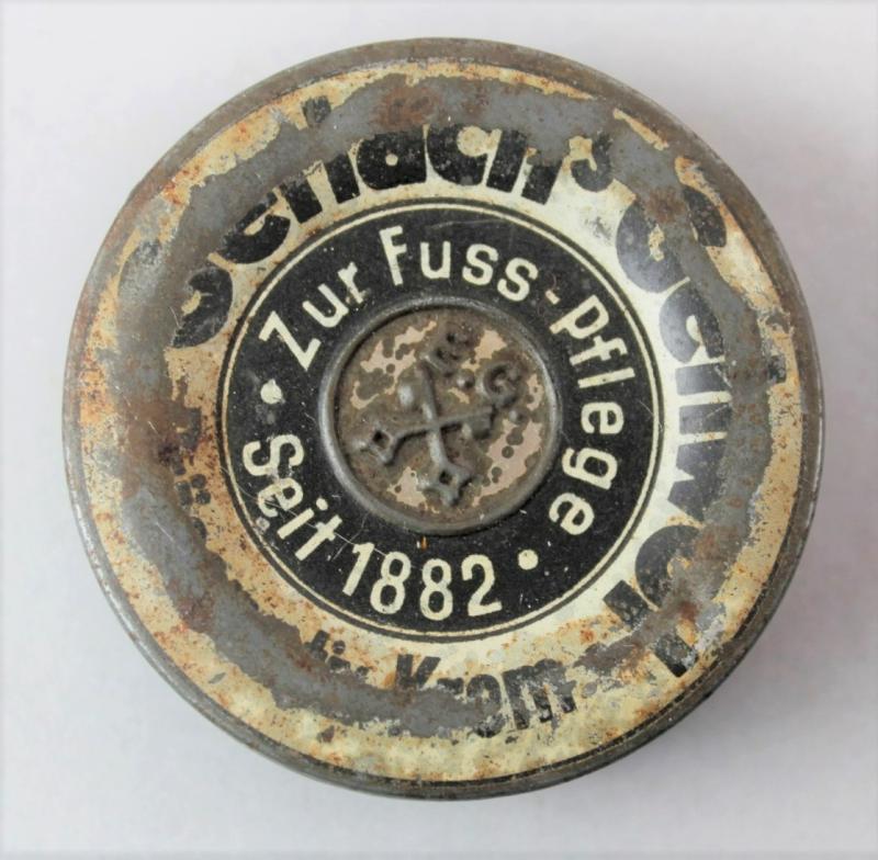 CS Militaria | WW1 German Foot Powder Tin
