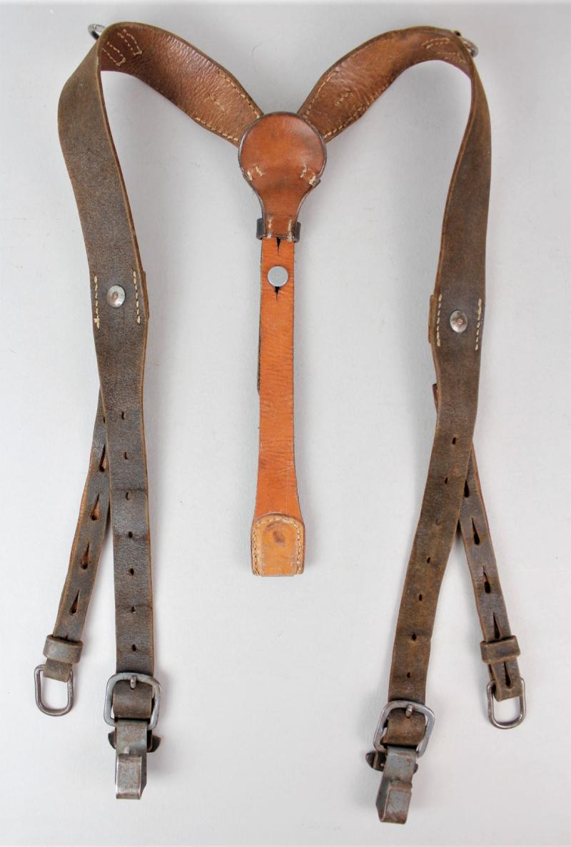 CS Militaria WW2 German Equipment Y Straps CS Militaria WW2 German Equipment Y Straps